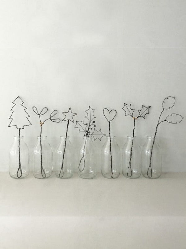 Rusty Wire - Holly / Mistletoe – Tatton Home