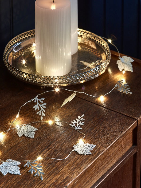 Shimmer Garland Lights - Gold / Silver – Tatton Home