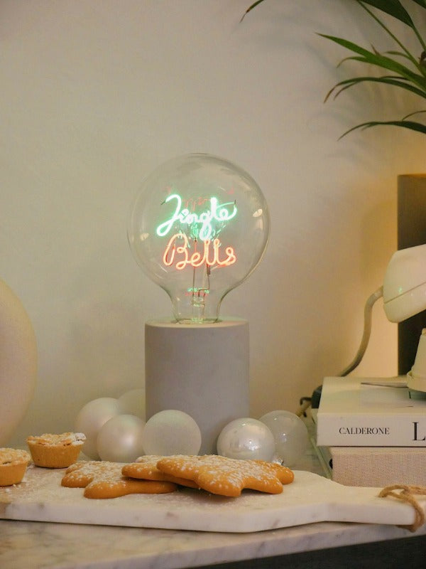 LED Neon Text Lamp - Jingle Bells – Tatton Home