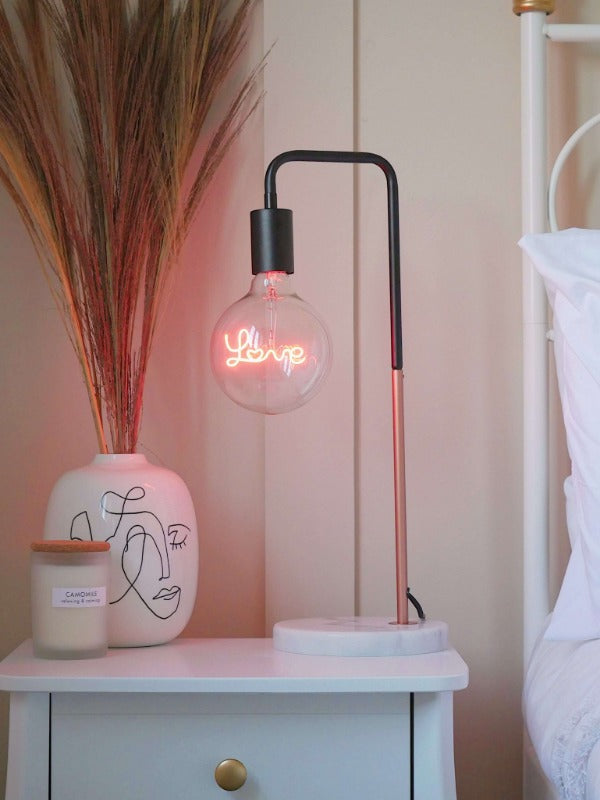 LED Neon Text Lamp - Love - Tatton Home
