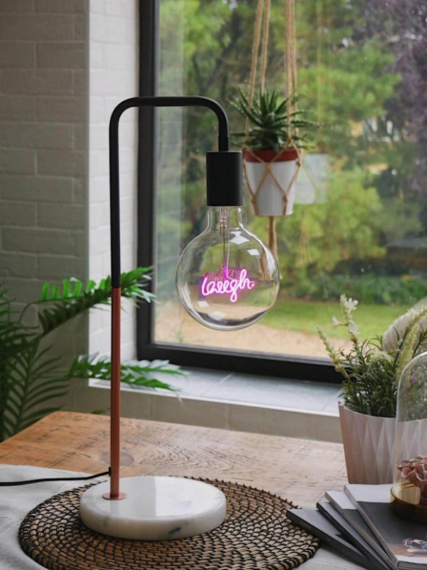 LED Neon Text Lamp – Laugh | Tatton Home
